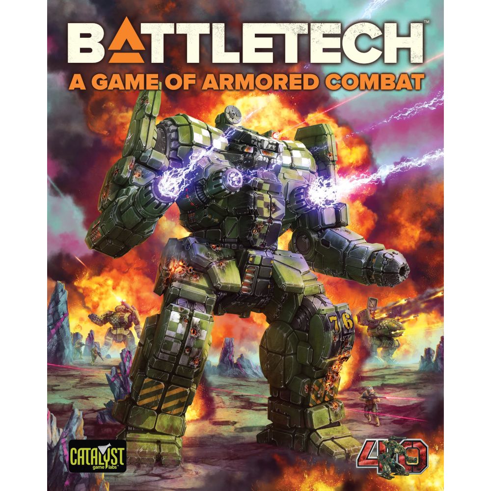 Battletech Game of Armored Combat 40th Anniversary Edition – RPG Mini ...