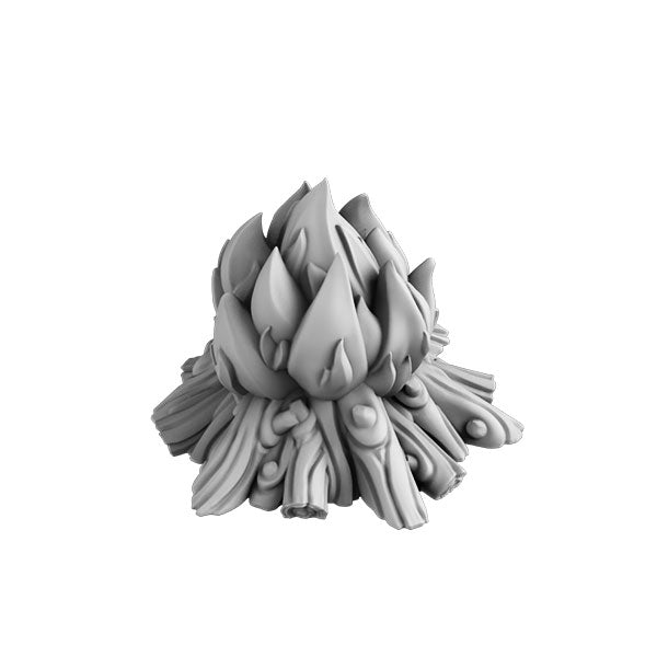 Campfire (Large) - Next Level Miniatures – RPG Mini Hunter