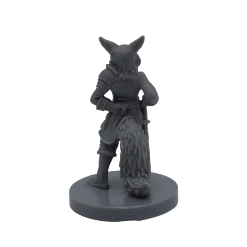 Vulpin Captain - Humblewood Minis: Bandit Coalition – RPG Mini Hunter