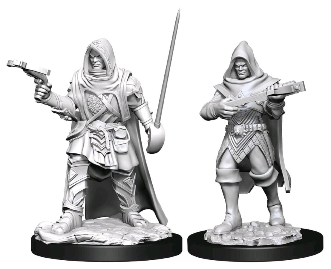 Pathfinder - Unpainted Human Male Rogue – RPG Mini Hunter