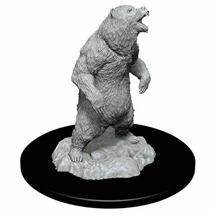 Pathfinder Battles Deep Cuts - Grizzly Bear - Unpainted – RPG Mini Hunter