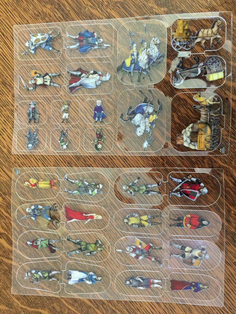 Arcknight Flat Plastic Miniatures - Mankind Horde - 31 2D Minis – RPG ...