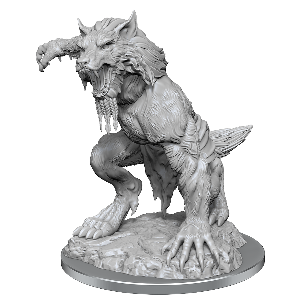 Critical Role Unpainted Miniatures Fey Werewolves – RPG Mini Hunter