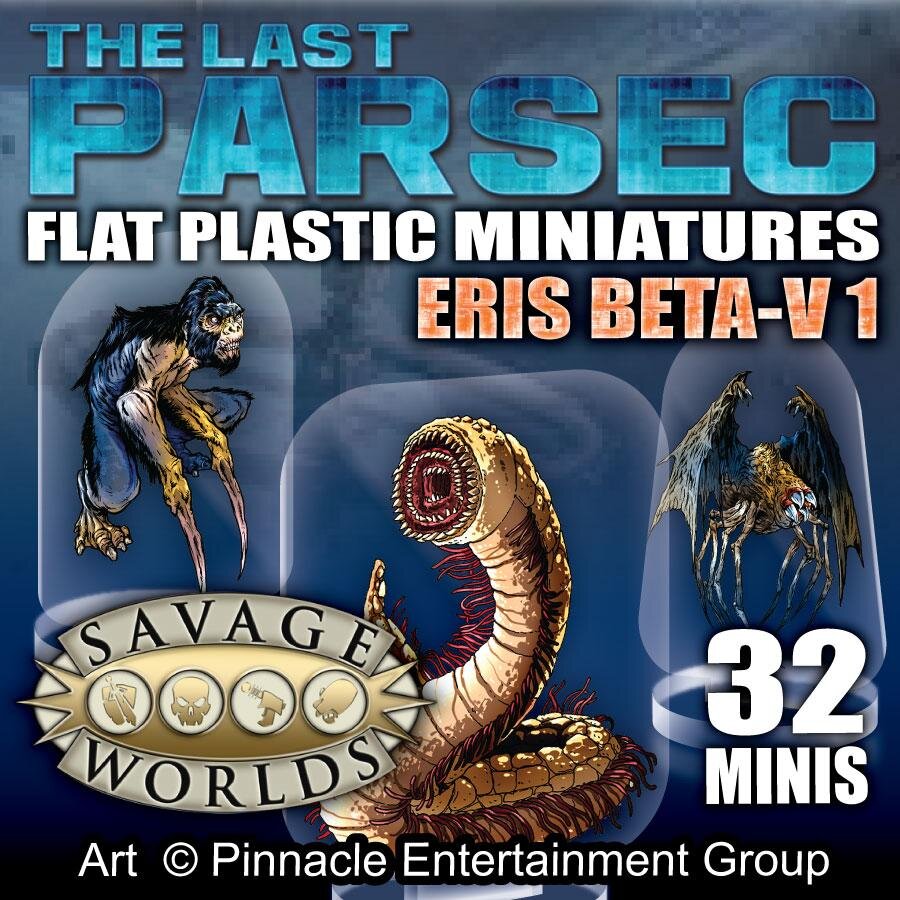 Arcknight Flat Plastic Miniatures - The Last Parsec - Eris Beta V1 Hor ...