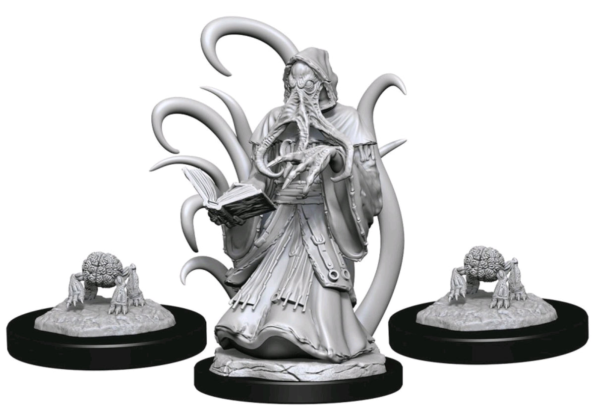 D&D Nolzur's Marvelous Miniatures - Alhoon & Intellect Devourers - Unp ...