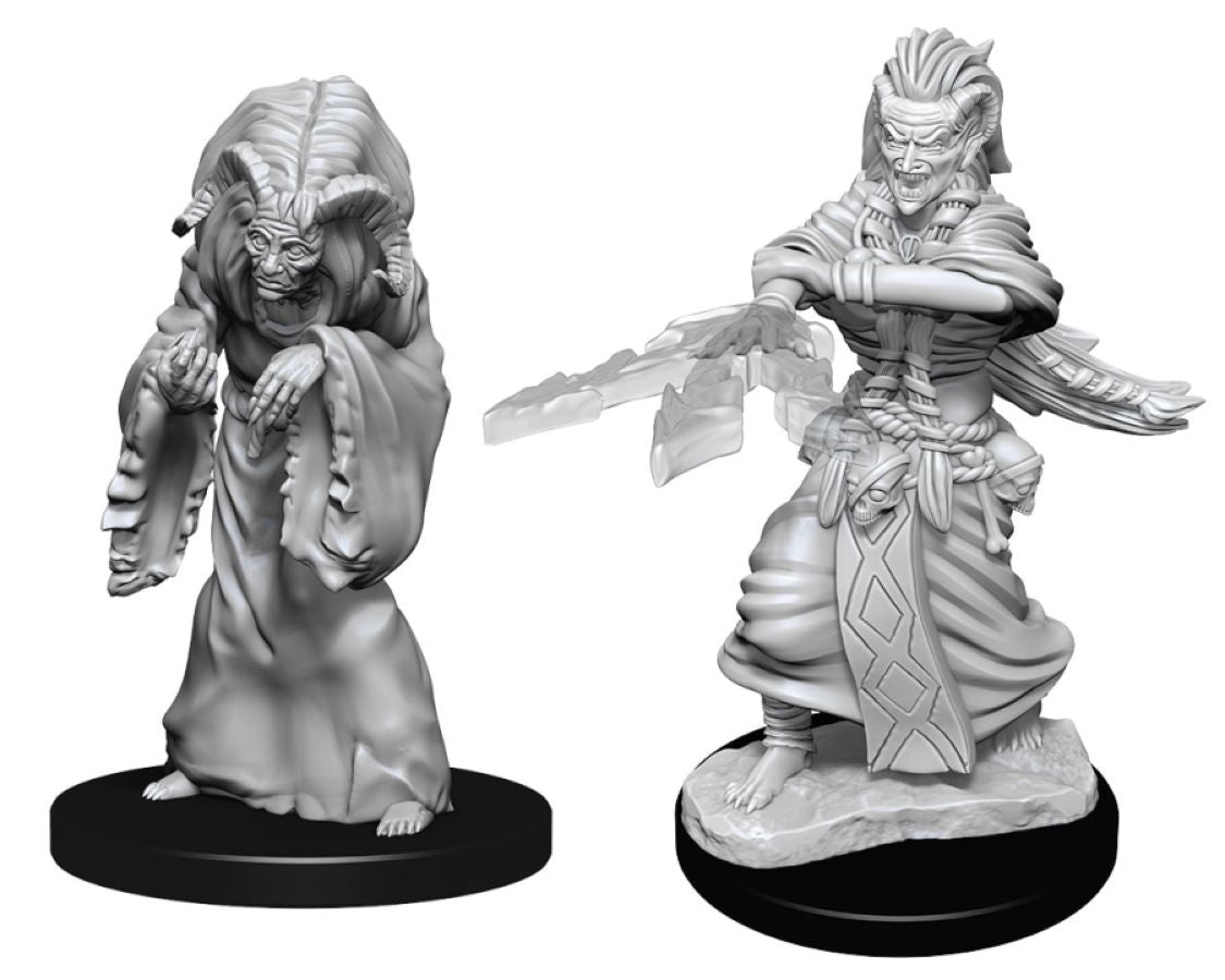 D&D Nolzur's Marvelous Miniatures - Night Hag & Dusk Hag - Unpainted ...