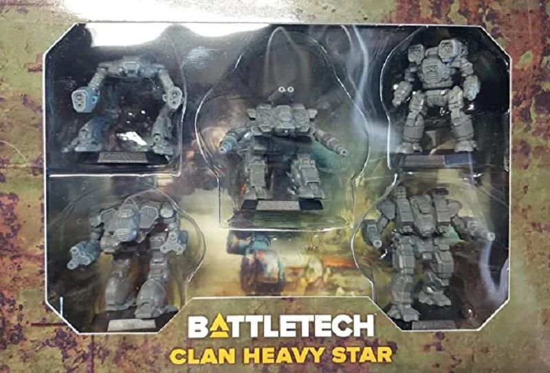 Battletech Clan Heavy Star – RPG Mini Hunter