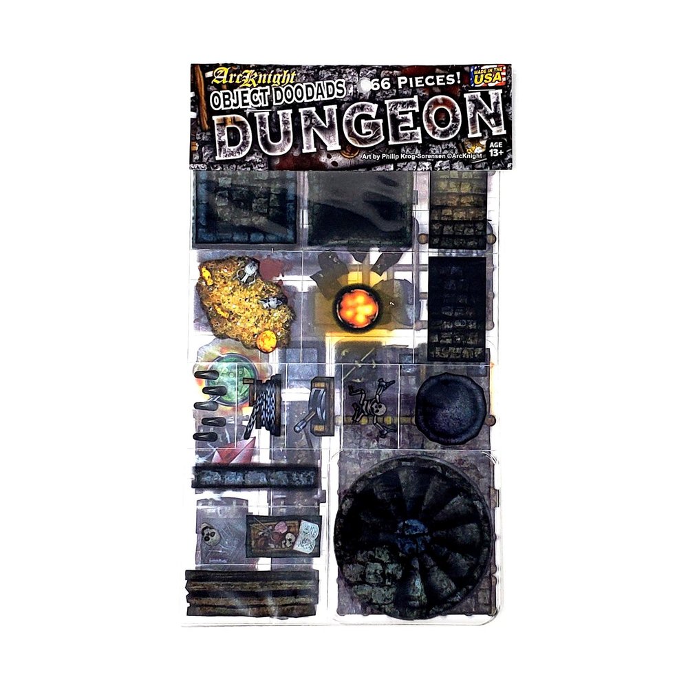 Arcknight Flat Plastic Miniatures - Dungeon - Roleplaying Objects 2.0 ...