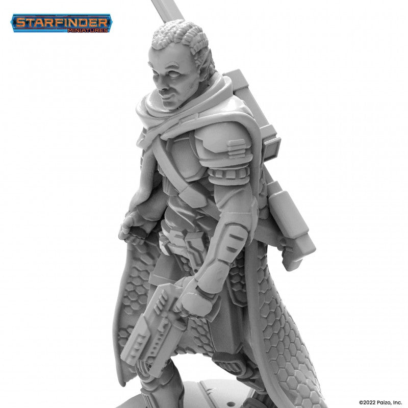 Starfinder Masterclass Miniatures: Half - Elf Operative – RPG Mini Hunter