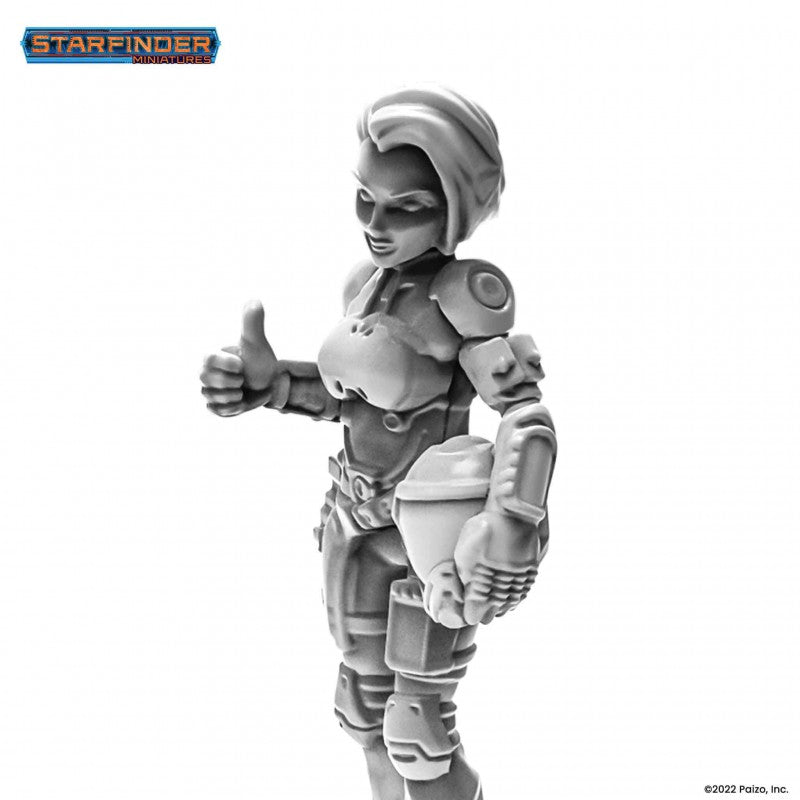 Starfinder Masterclass Miniatures: Halfling Pilot – RPG Mini Hunter