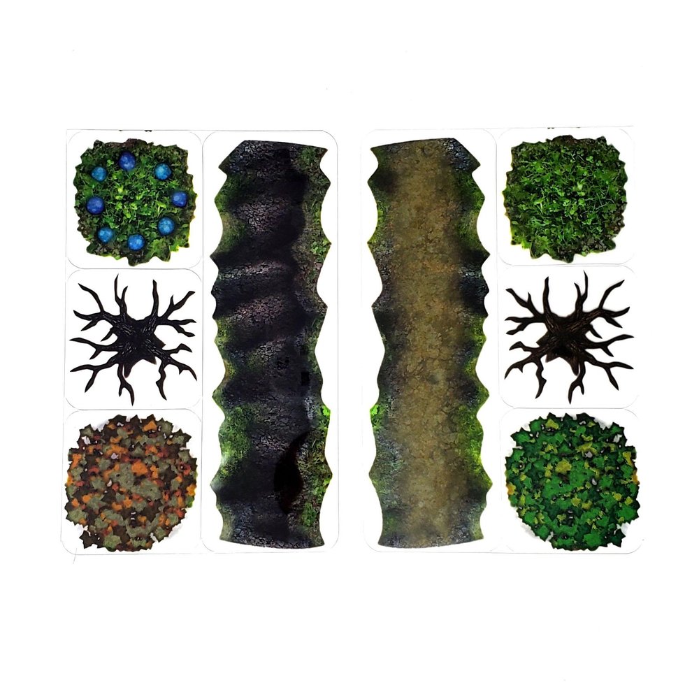 Arcknight Flat Plastic Miniatures - Wilderness - Roleplaying Objects 2 ...