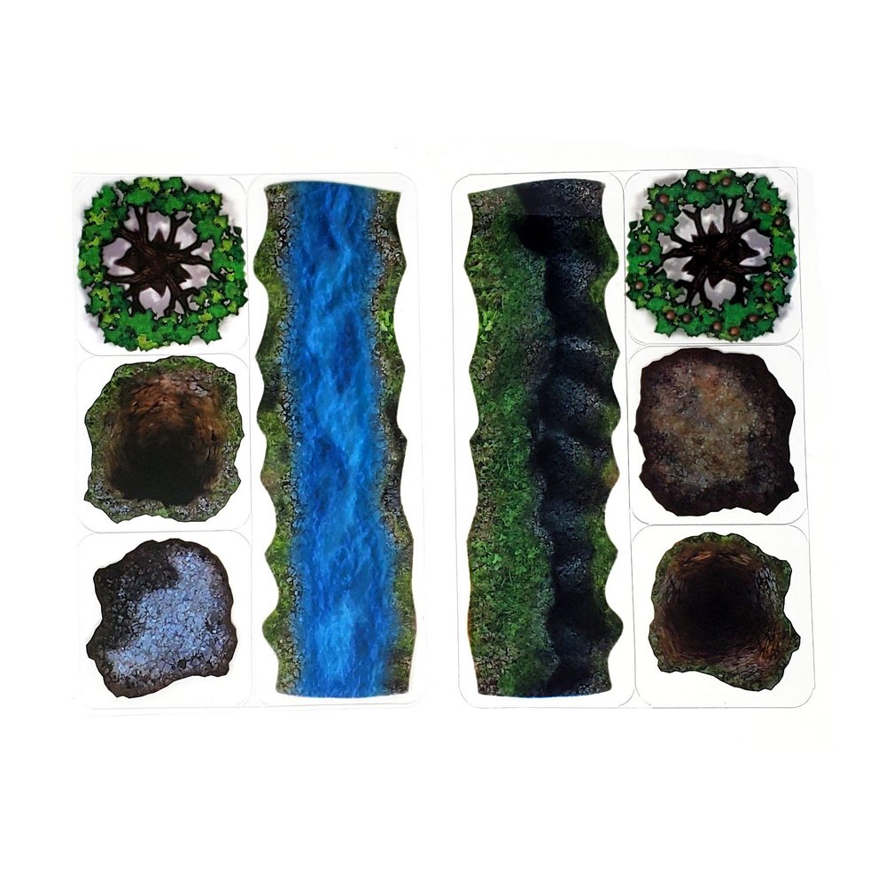 Arcknight Flat Plastic Miniatures - Wilderness - Roleplaying Objects 2 ...